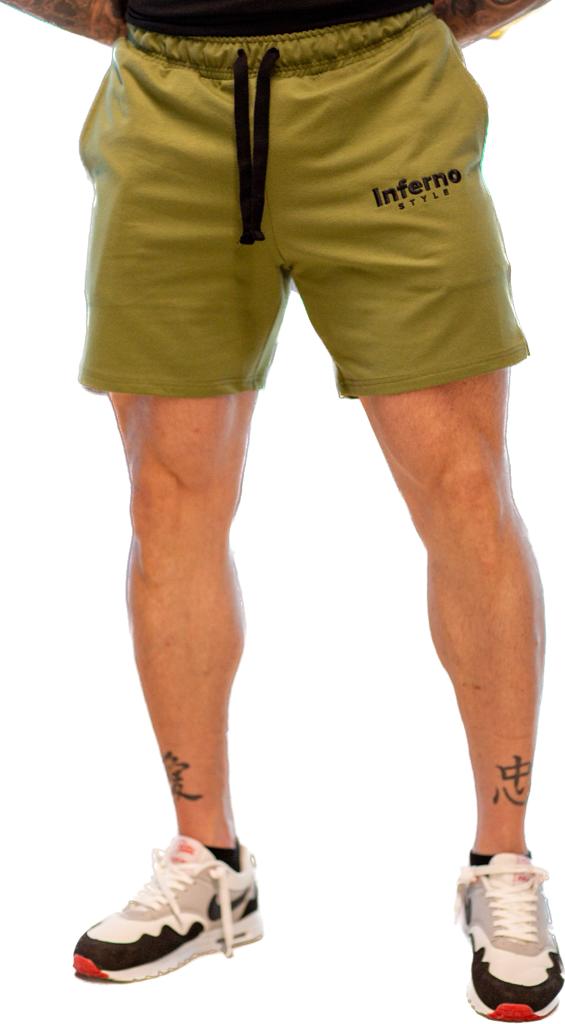 Спортивные шорты мужские INFERNO style Ш-007-001 хаки S