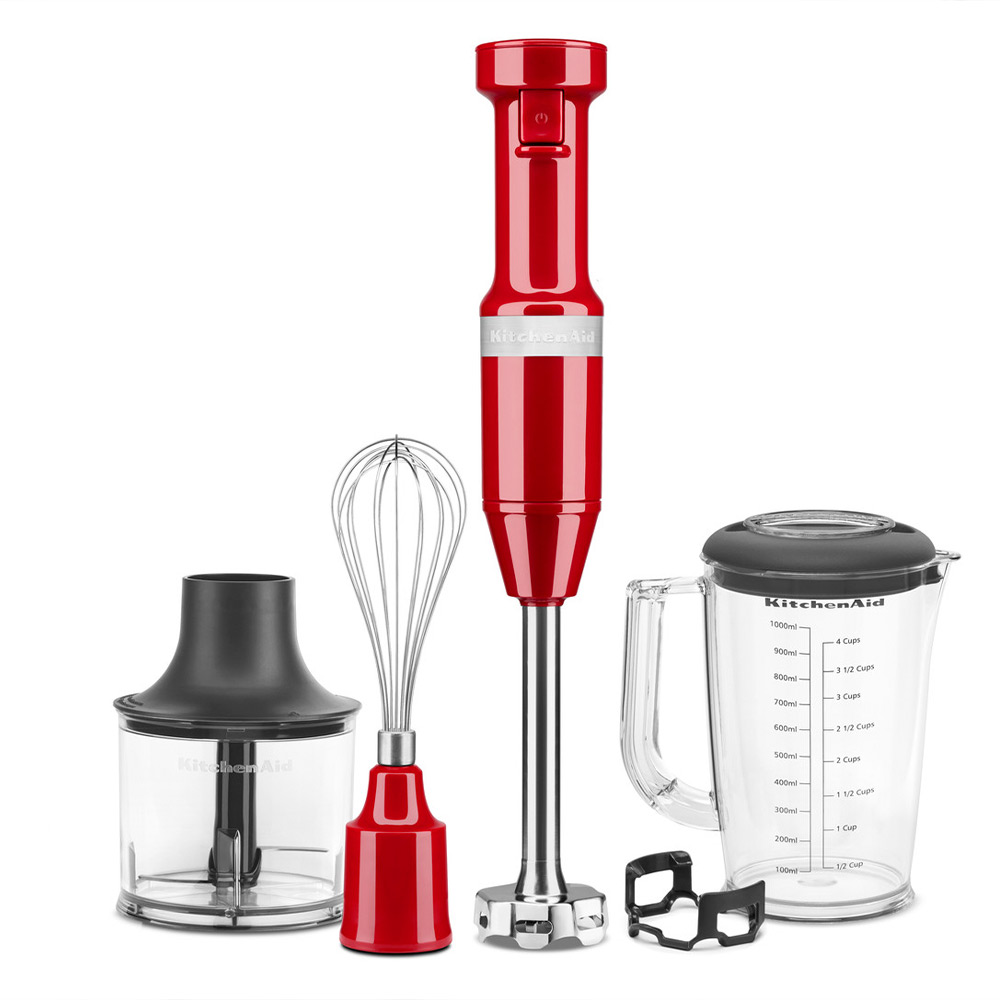 Погружной блендер KitchenAid 5KHBV83EER Red