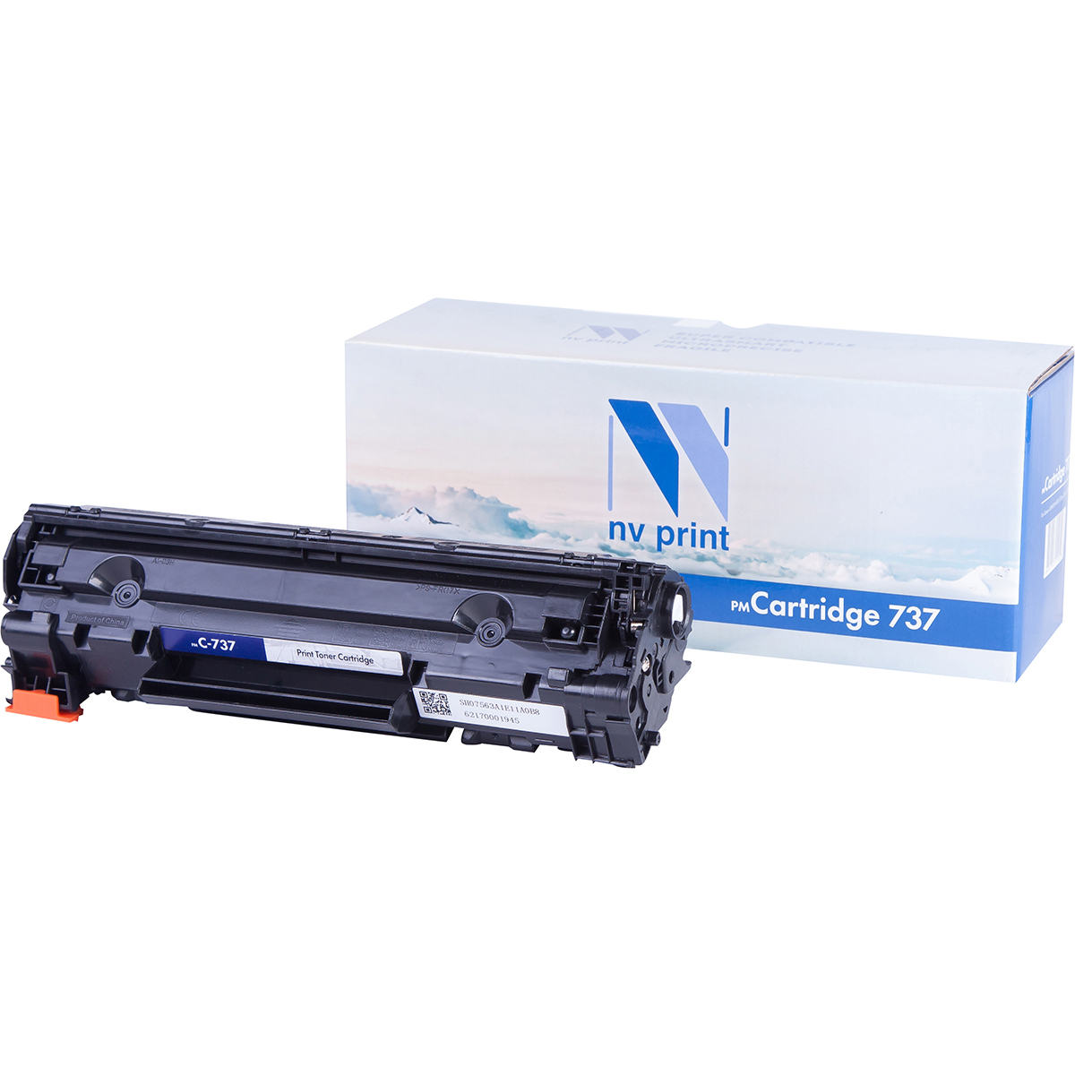 Картридж для лазерного принтера NV Print NV-737 черный, совместимый