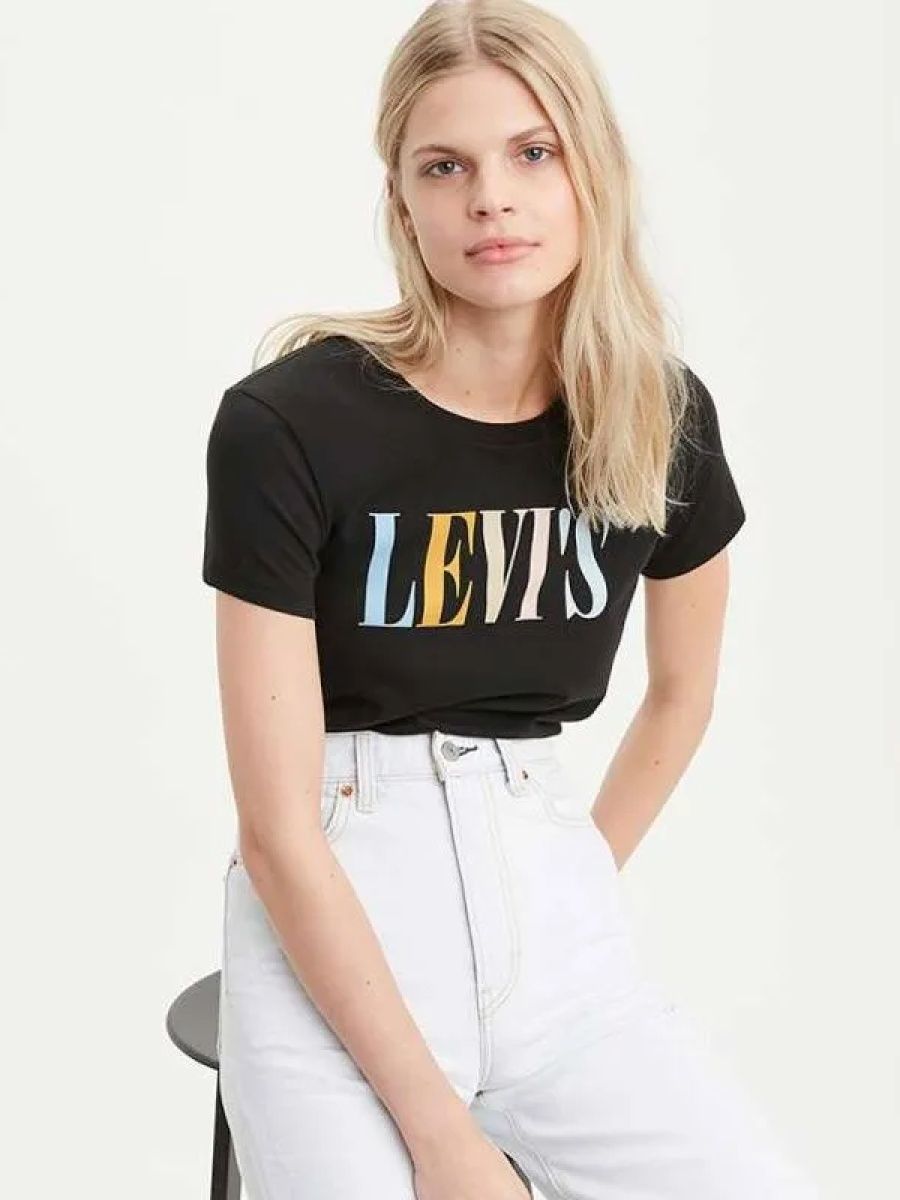 Футболка женская Levi's 17369-0959 черная L