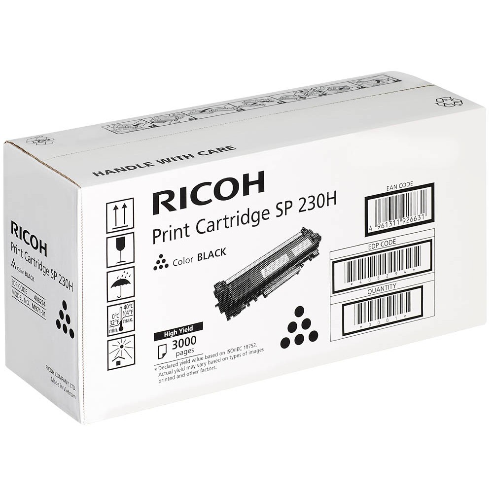 Картридж для лазерного принтера Ricoh 408294 Black, оригинальный