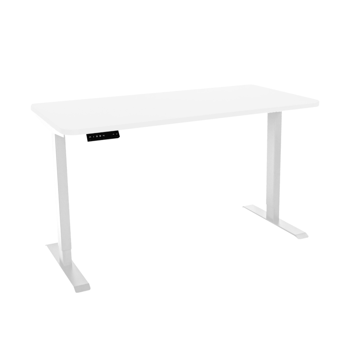 Письменный стол с электрорегулировкой высоты LuxAlto Белый 180x80см, подстолье 2AR2, 34258