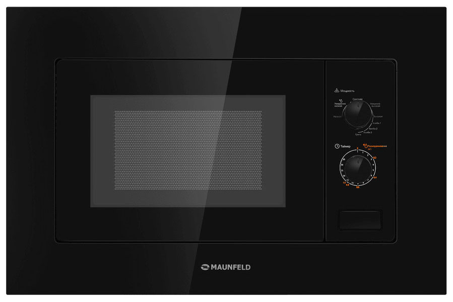 Встраиваемая микроволновая печь MAUNFELD MBMO820MGB203 черный