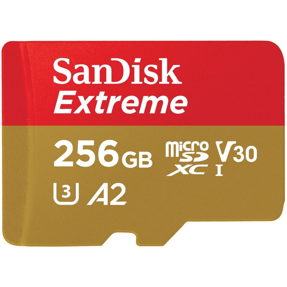 Карта памяти SanDisk Micro SD 256Гб Extreme SDSQXAV-256G-GN6MN