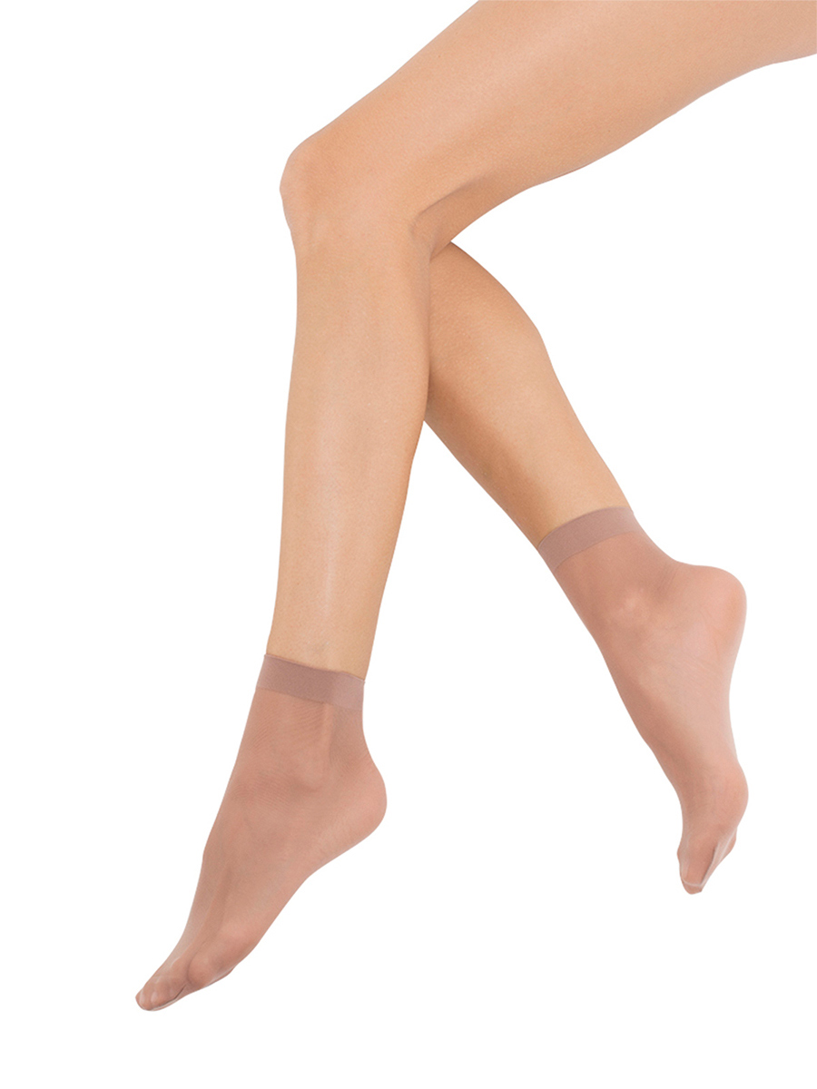 Комплект носков женских Golden Lady SNL-476948 коричневых OS