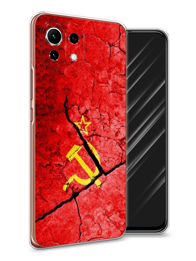 Чехол Awog на Xiaomi Mi 11 Lite/5G NE "СССР"