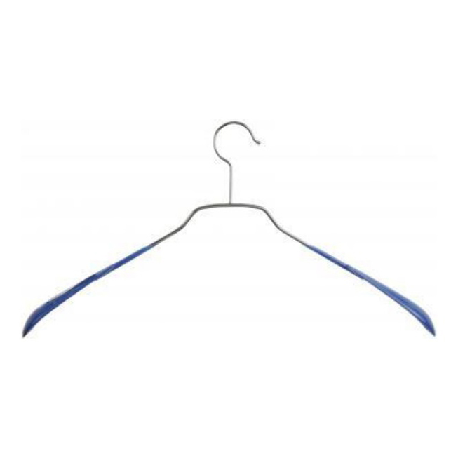 Вешалка-плечики для одежды металлическая синяя