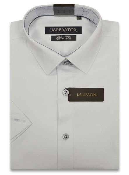 Рубашка мужская Imperator Corsica 4-k-sl. белая 41/170-178