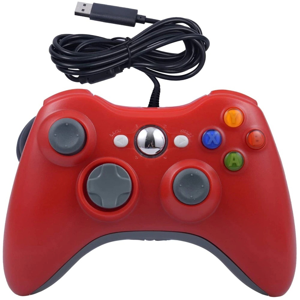 Геймпад NoBrand для Xbox 360/PC Red (Не оригинал)