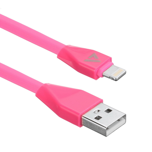 USB кабель ACD-Life Lightning - USB-A TPE, 1м, маджента (ACD-U920-P5M)