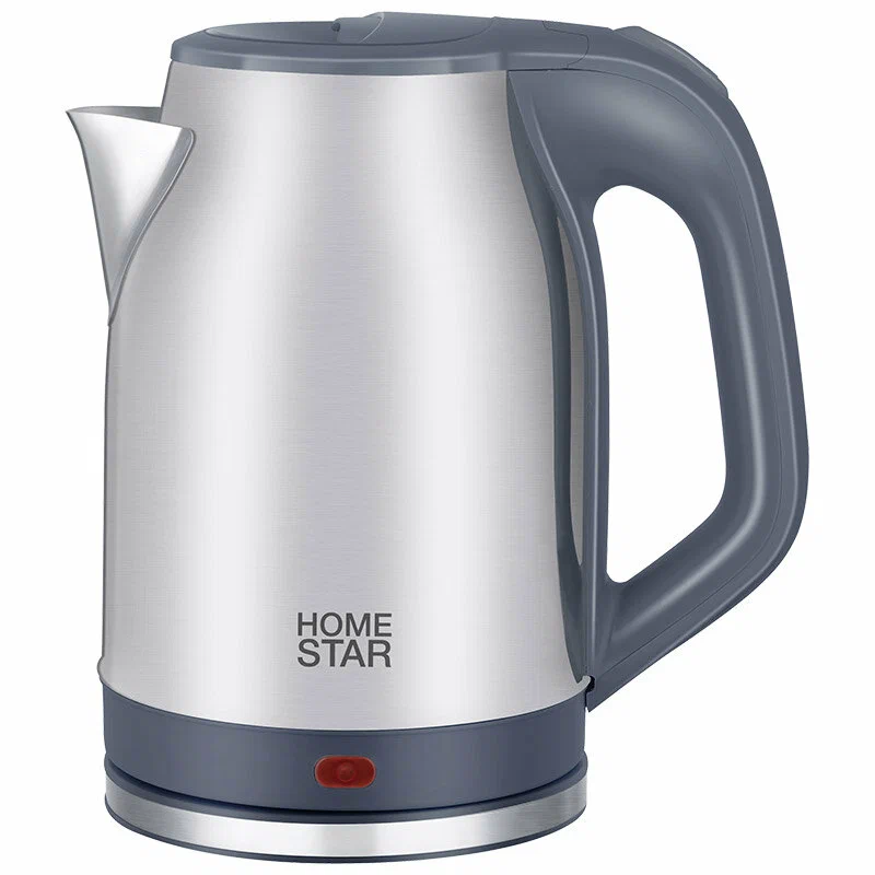 Чайник электрический HomeStar HS-1005 2.3 л серый, серебристый