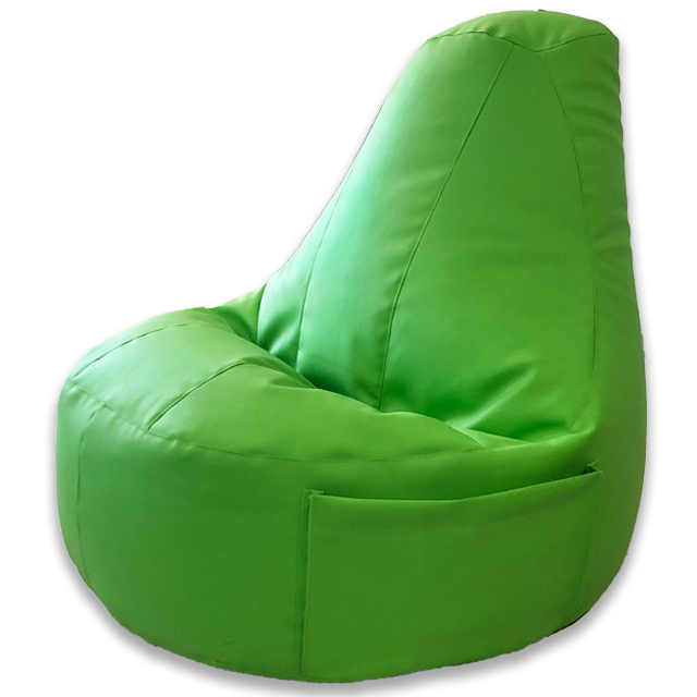 Кресло Комфорт Зеленое ЭкоКожа Классический
