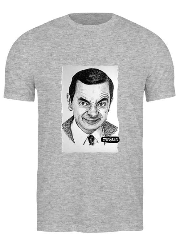 Футболка мужская Printio Mr.bean серая S