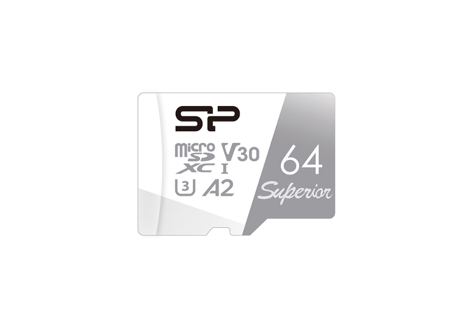 Карта памяти Silicon Power Superior A2 microSDXC 64GB (SP064GBSTXDA2V20)