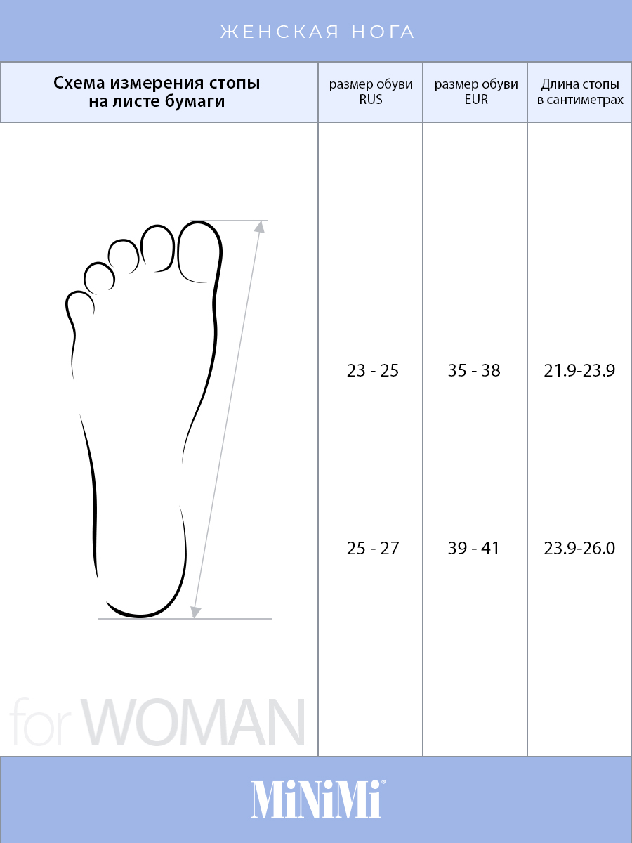 Комплект носков женских Minimi Basic SNL-479156 бежевых 35-38