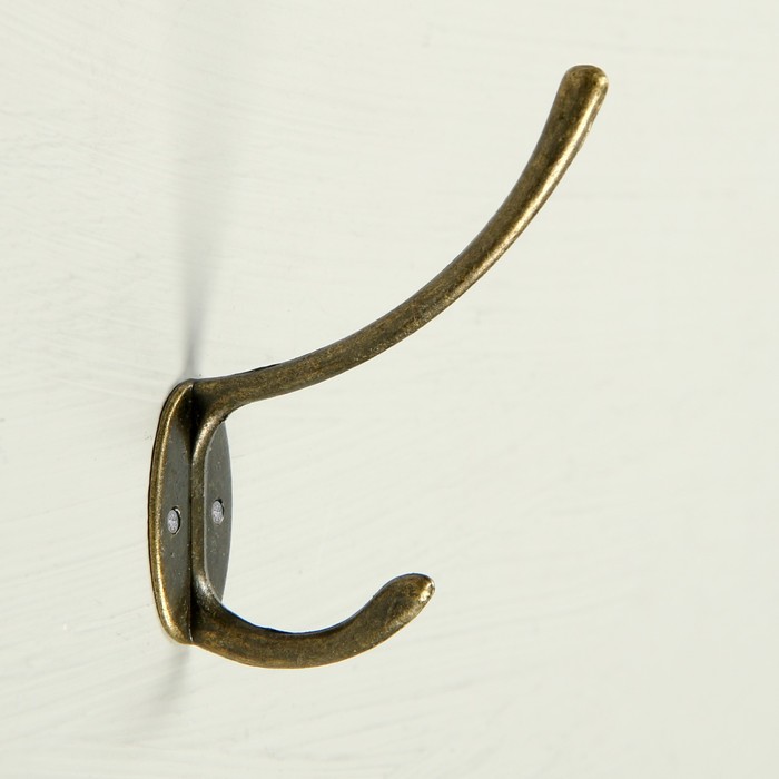 Крючок мебельный VINTAGE 013, цвет бронза(200 шт.)
