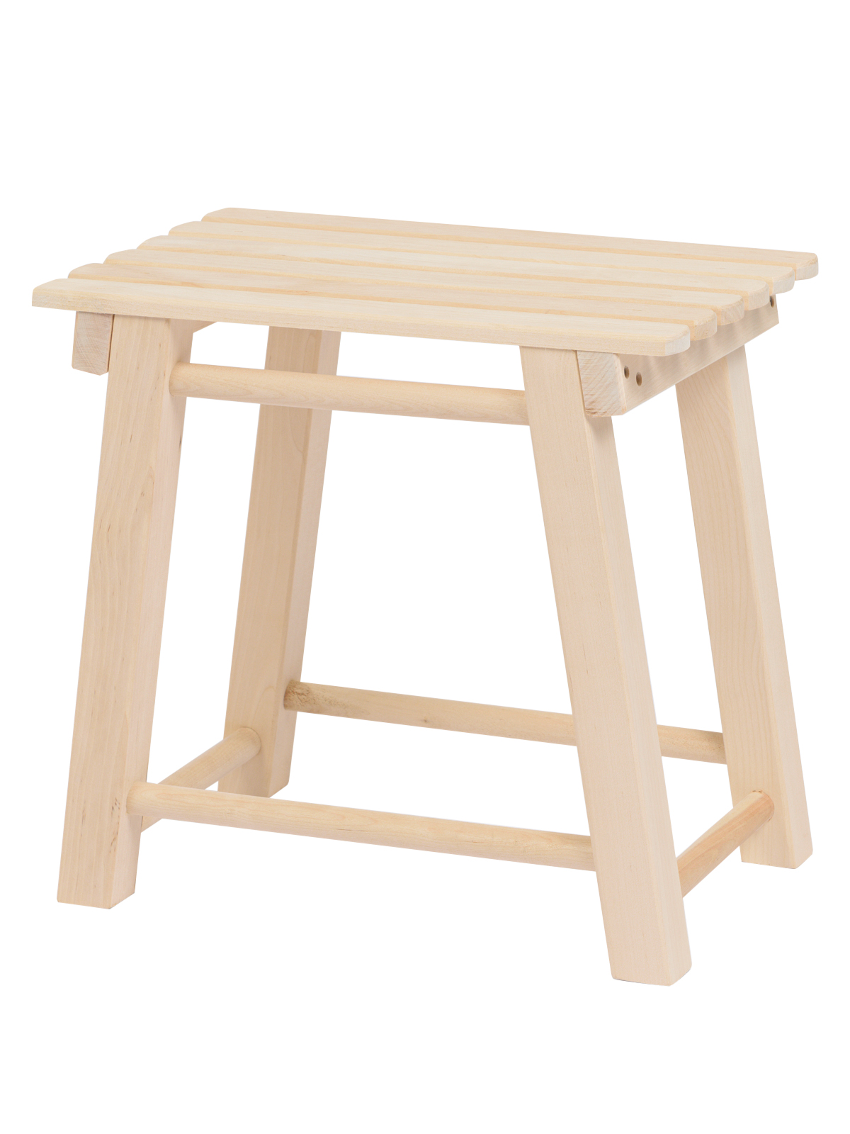 Табурет-скамейка KETT-UP NATURE, H38см, без покрытия, деревянная