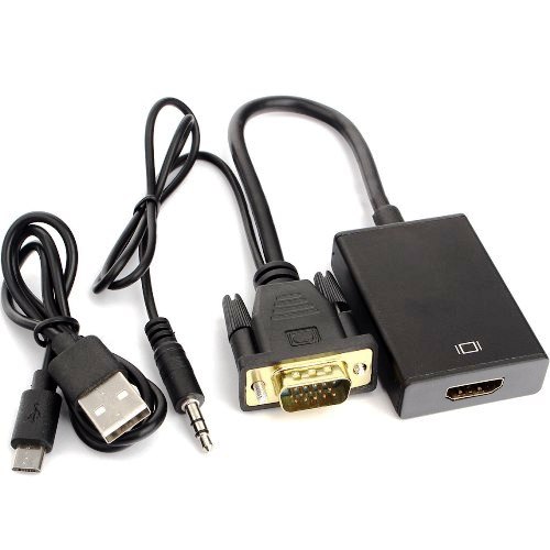 Адаптер Cablexpert VGA - HDMI A-VGA-HDMI-01