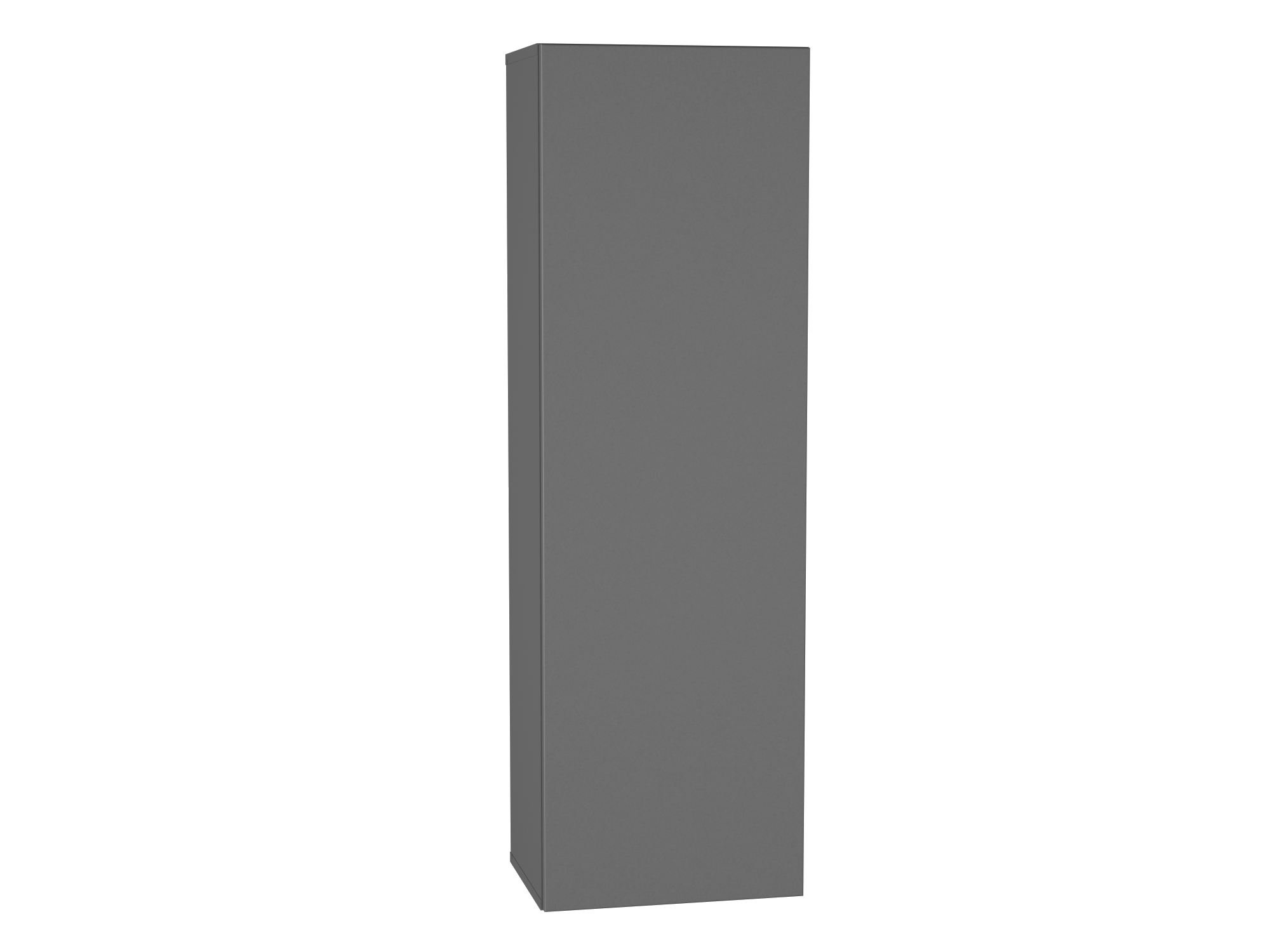 Шкаф навесной НК-Мебель POINT 20 Серый графит