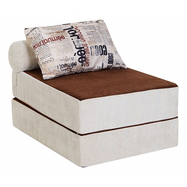 Кресло-кровать Dreambag PuzzleBag L DRB_4804000, серый/коричневый