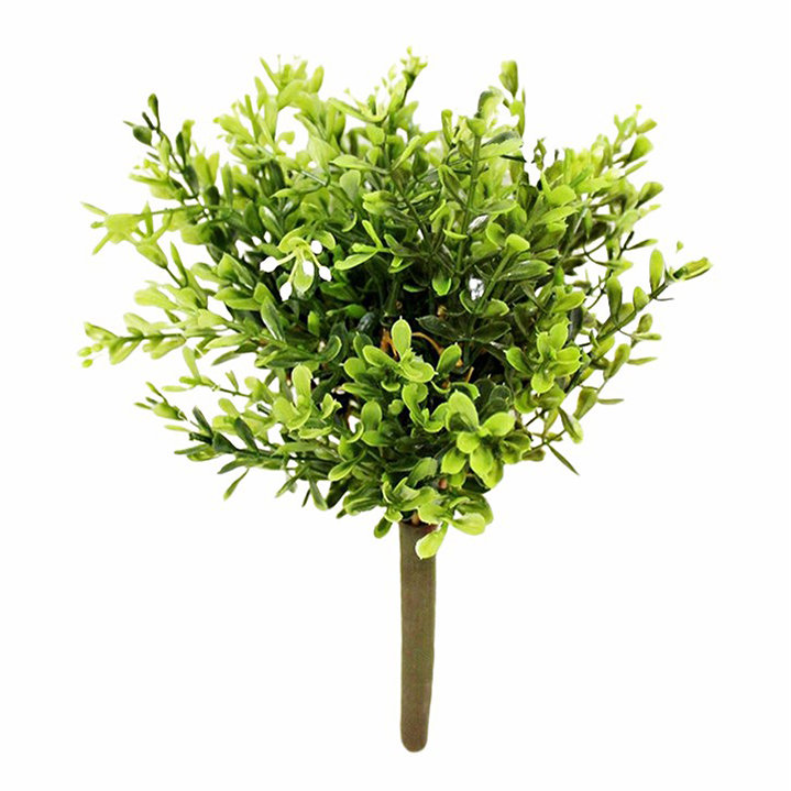Искусственное растение Конэко-О Куст самшита зеленое 25 см