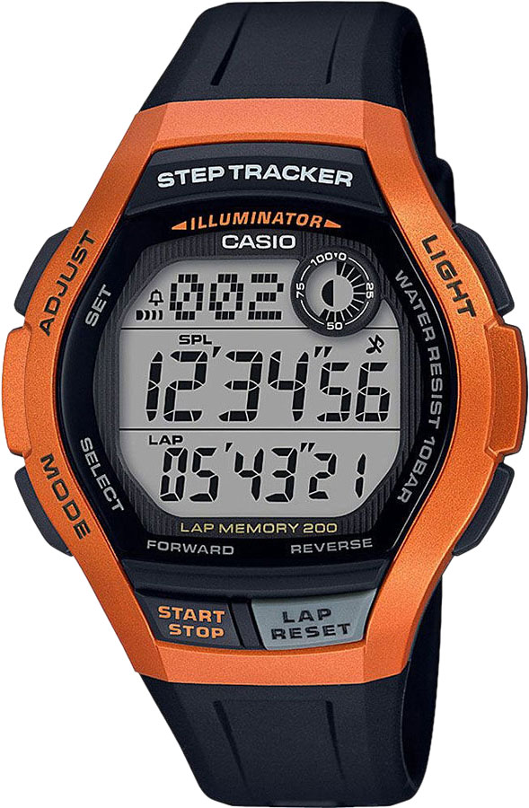 Наручные часы кварцевые мужские Casio WS-2000H
