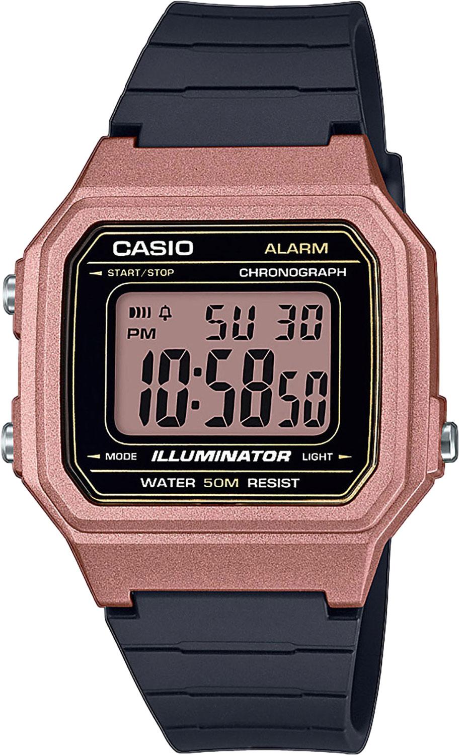 Наручные часы кварцевые мужские Casio Illuminator W-217HM