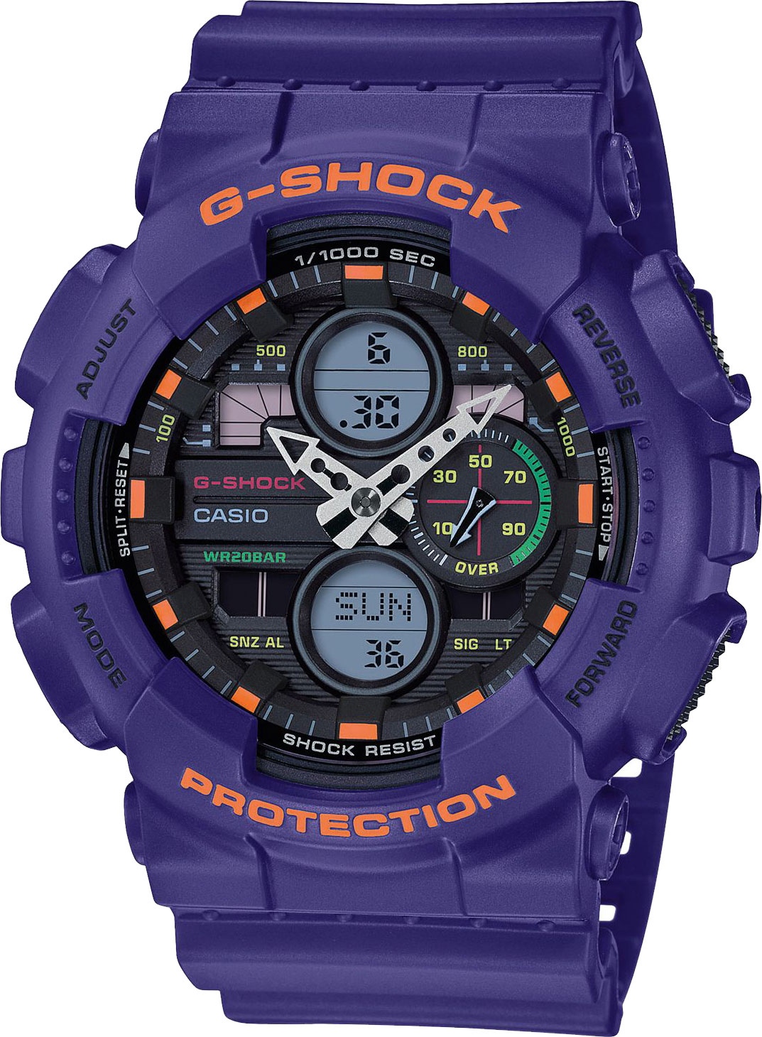 Наручные часы Casio G-SHOCK GA-140-6AER с хронографом