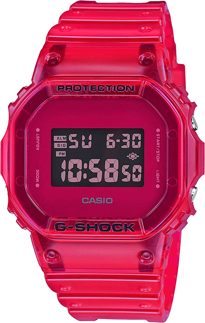 Наручные часы Casio G-SHOCK DW-5600SB-4ER с хронографом
