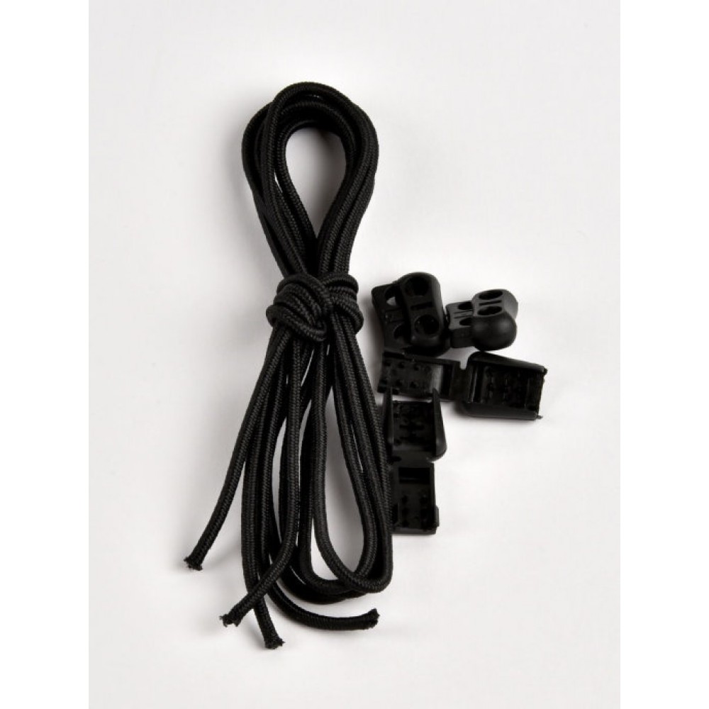 Регулируемые эластичные шнурки Tarrago TL43 черный 100 см