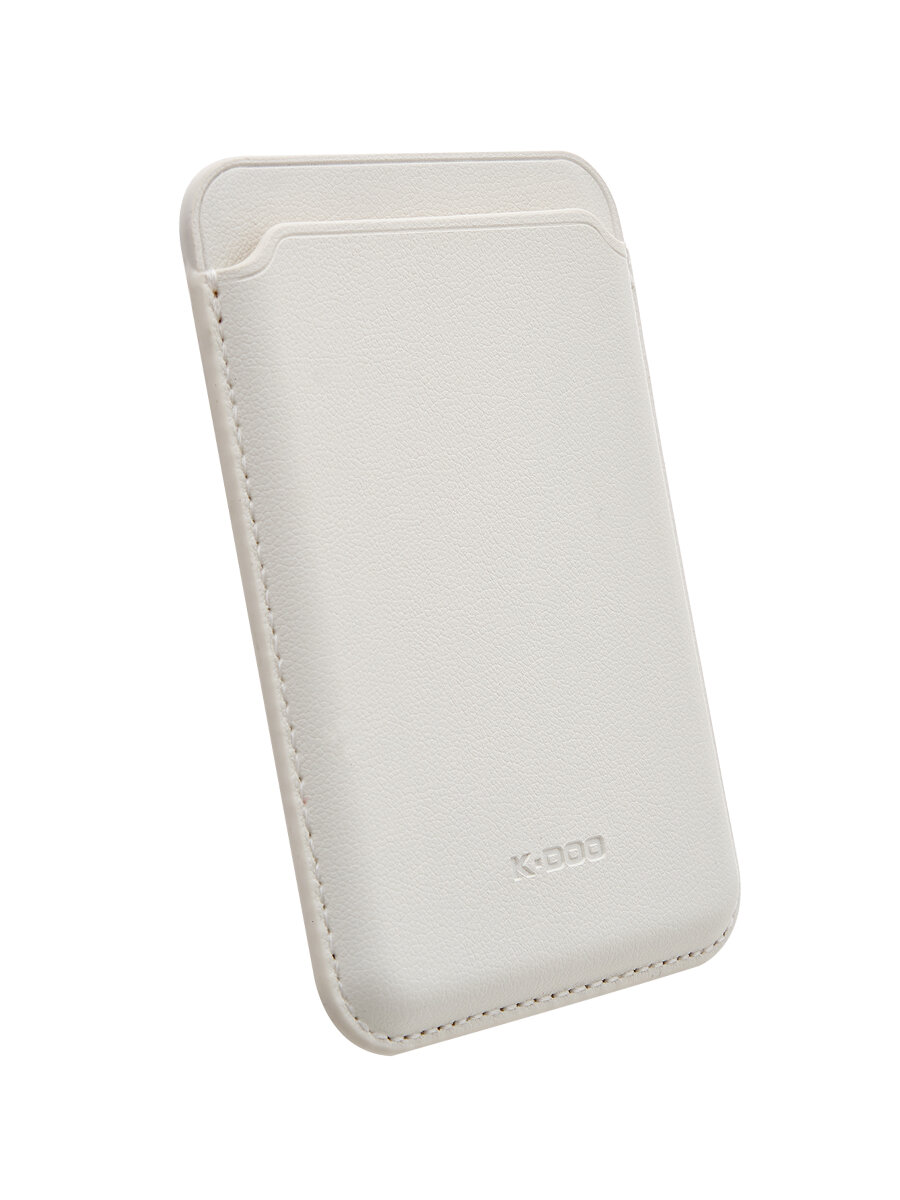 Чехол Magsafe Wallet для Apple iPhone 14 - Белый