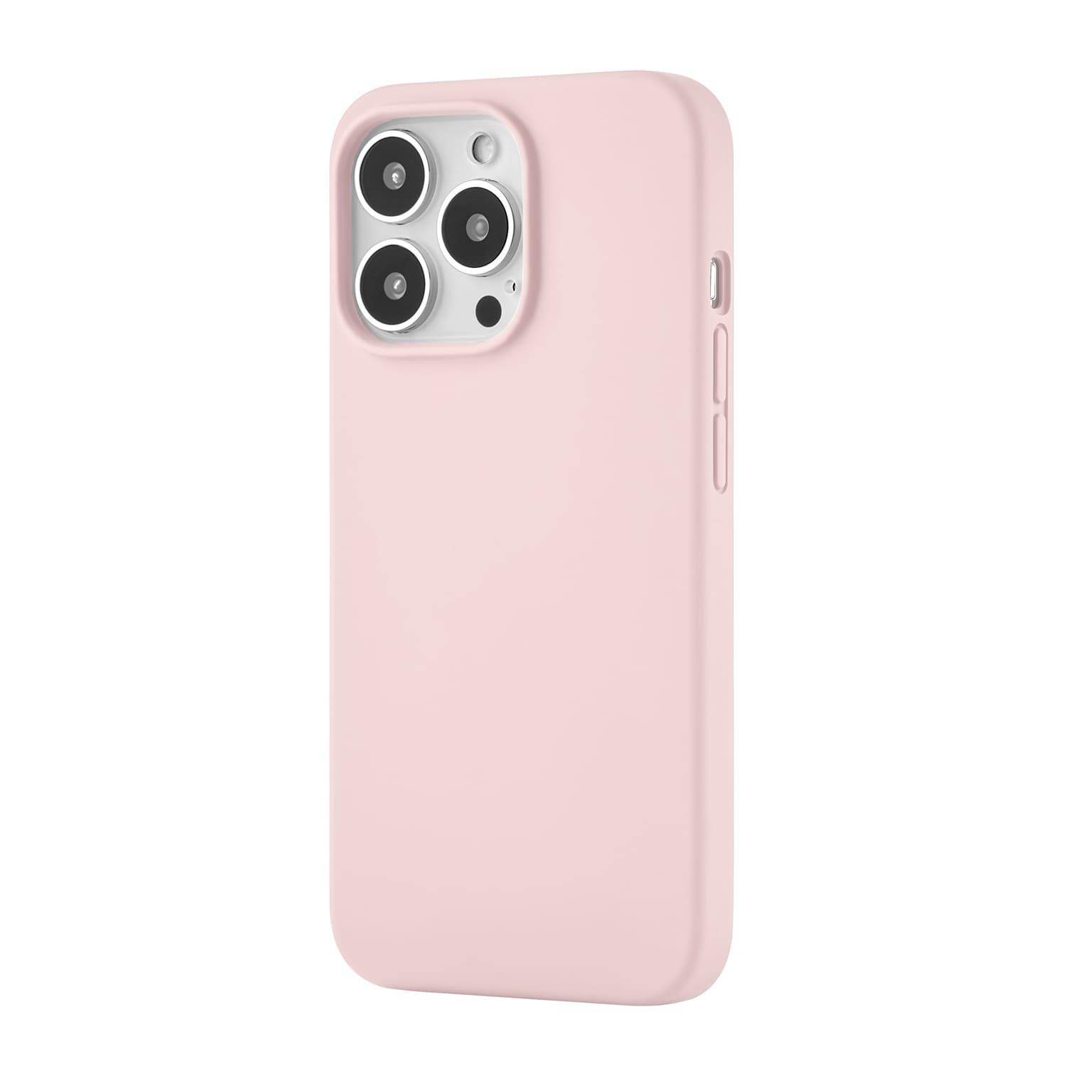 Чехол uBear Touch Mag Сase (Liquid silicone) для iPhone 13 Pro, MagSafe, розовый