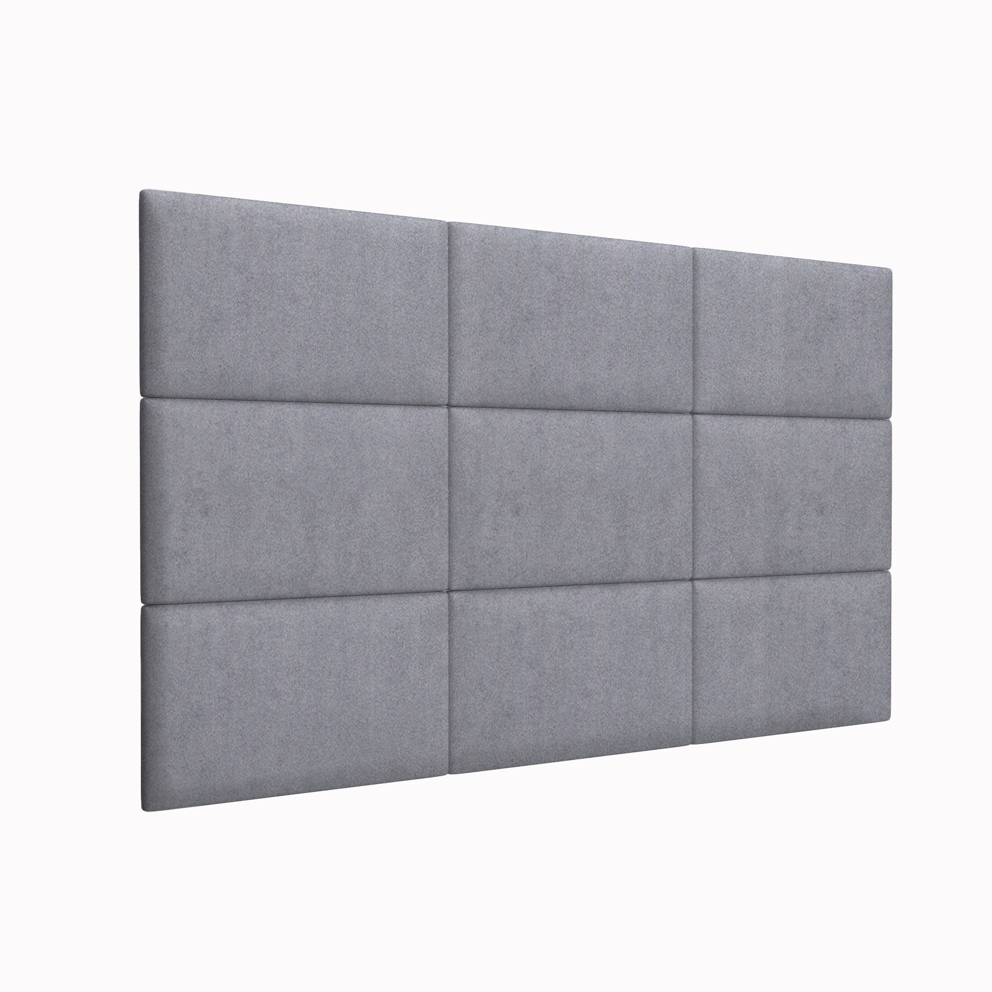 Прикроватная панель Alcantara Gray 30х60 см 2 шт.