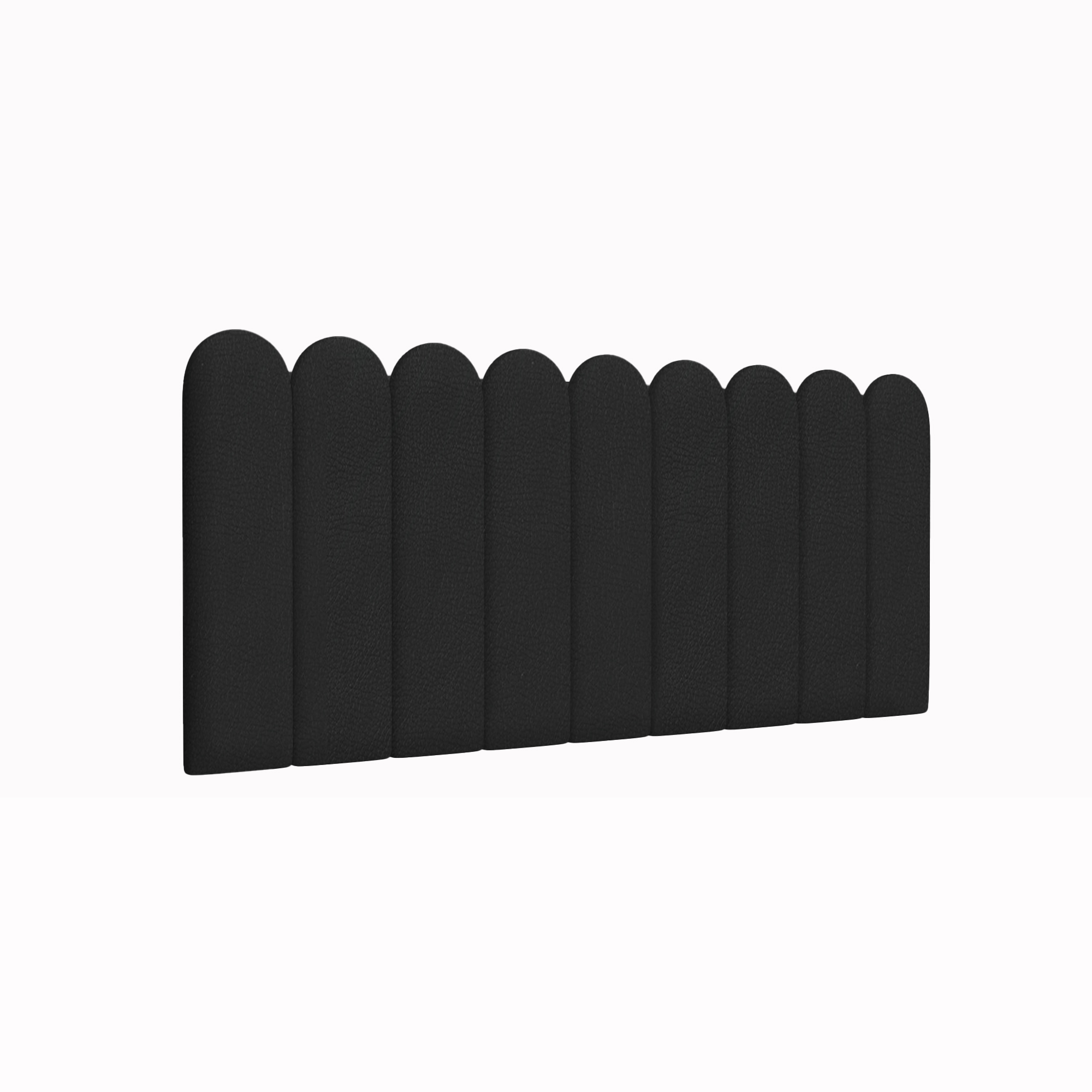 Прикроватная панель Eco Leather Black 15х60R см 2 шт.