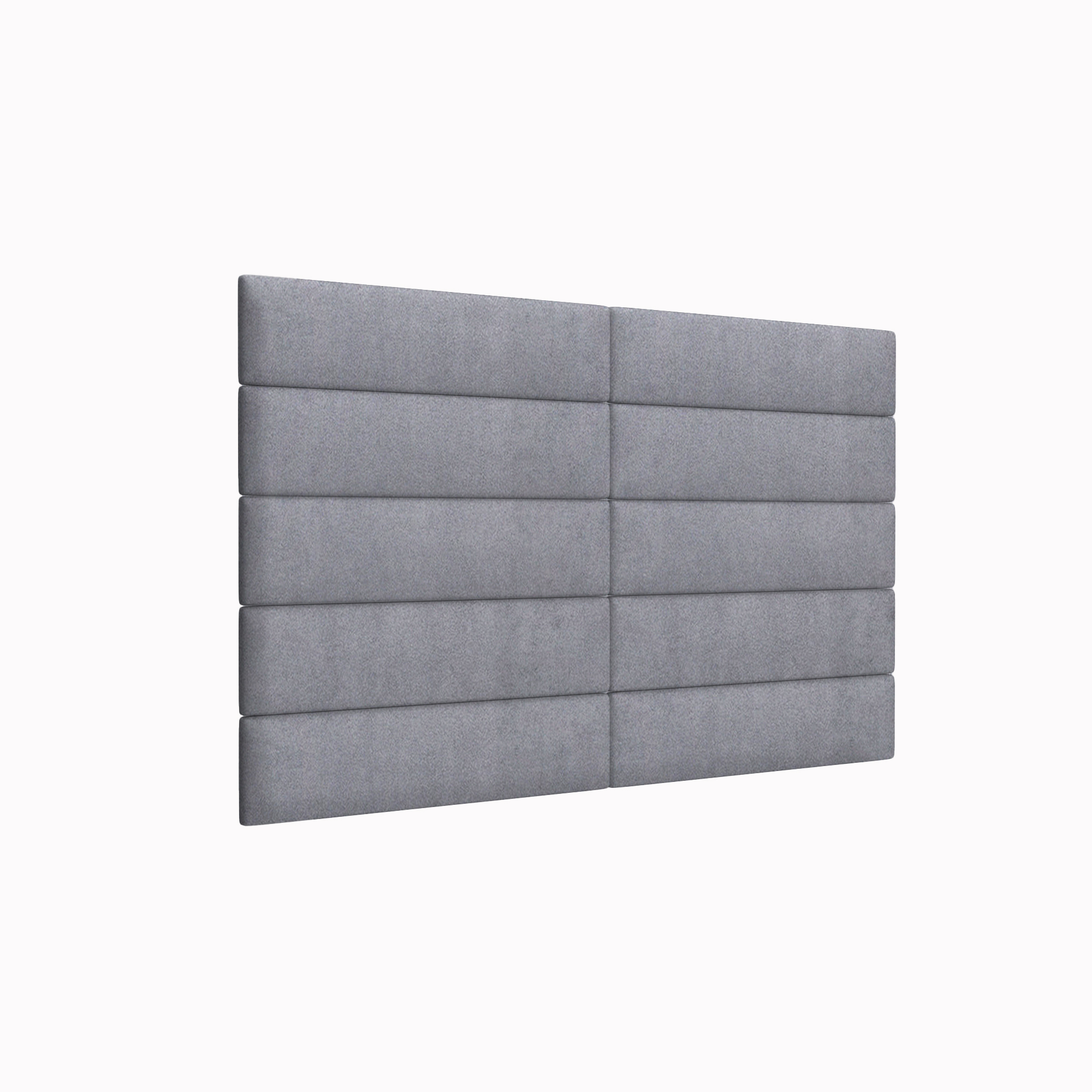 Прикроватная панель Alcantara Gray 15х60 см 2 шт.