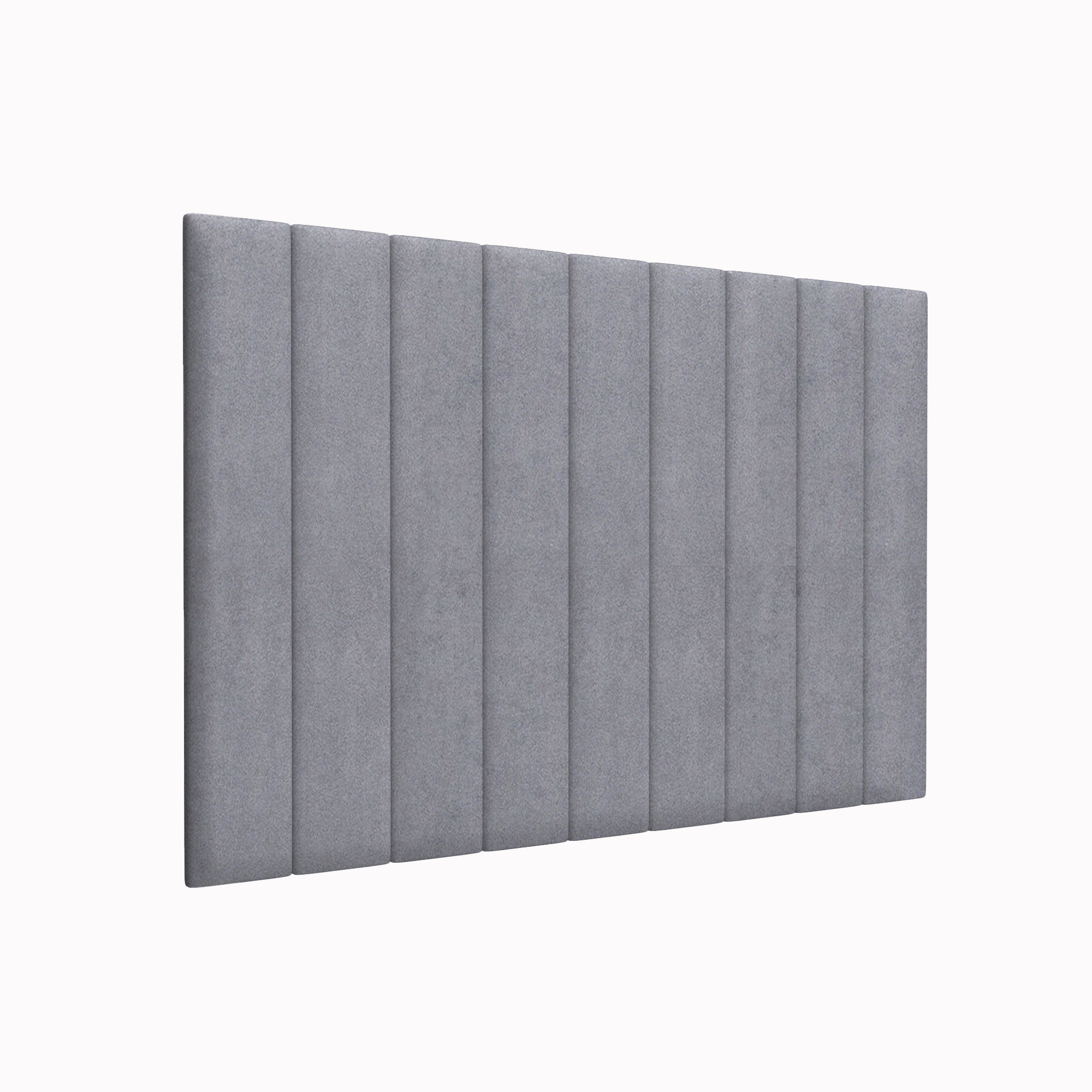 Прикроватная панель Alcantara Gray 15х90 см 2 шт.