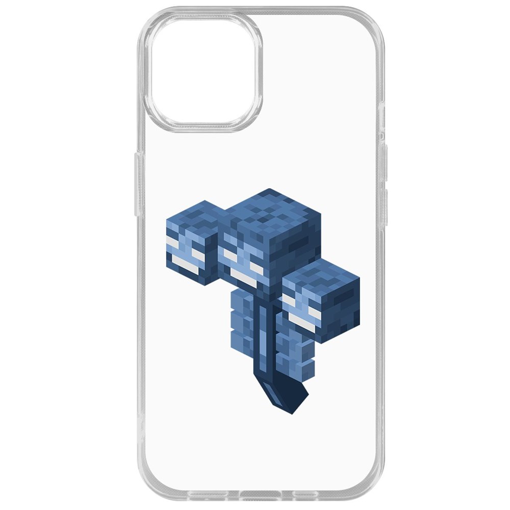 Чехол-накладка Krutoff Clear Case Minecraft-Иссушитель для iPhone 14