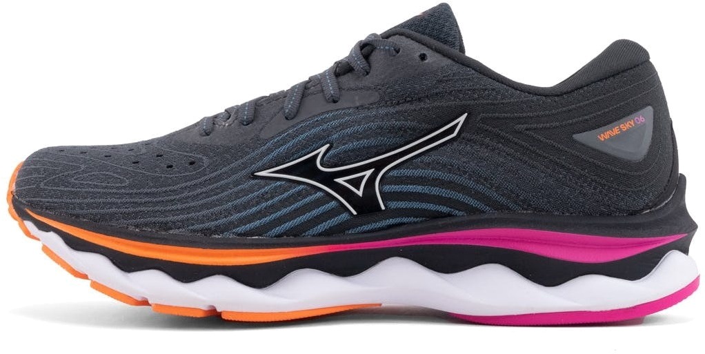 Кроссовки женские Mizuno Wave Sky 6 W серые 5 UK