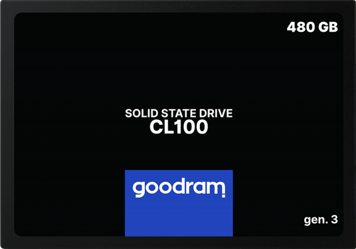 SSD накопитель Goodram CL100 gen.3 2.5" 480 ГБ (SSDPR-CL100-480-G3)