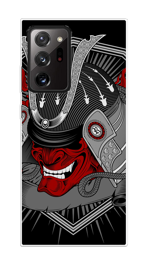 Чехол на Samsung Galaxy Note 20 Ultra "Красная маска самурая"