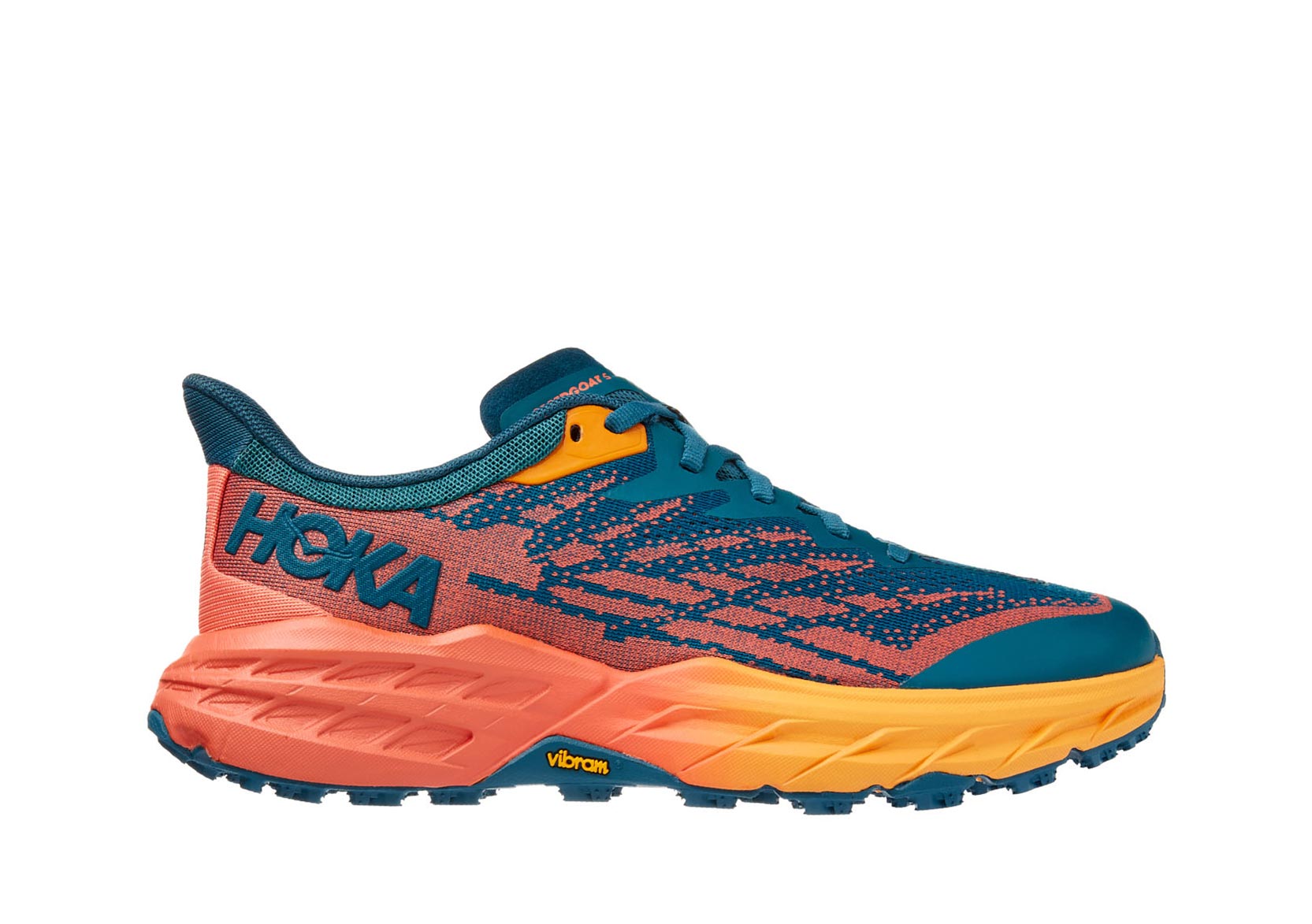 Кроссовки женские Hoka Bccml оранжевые 6.5 US