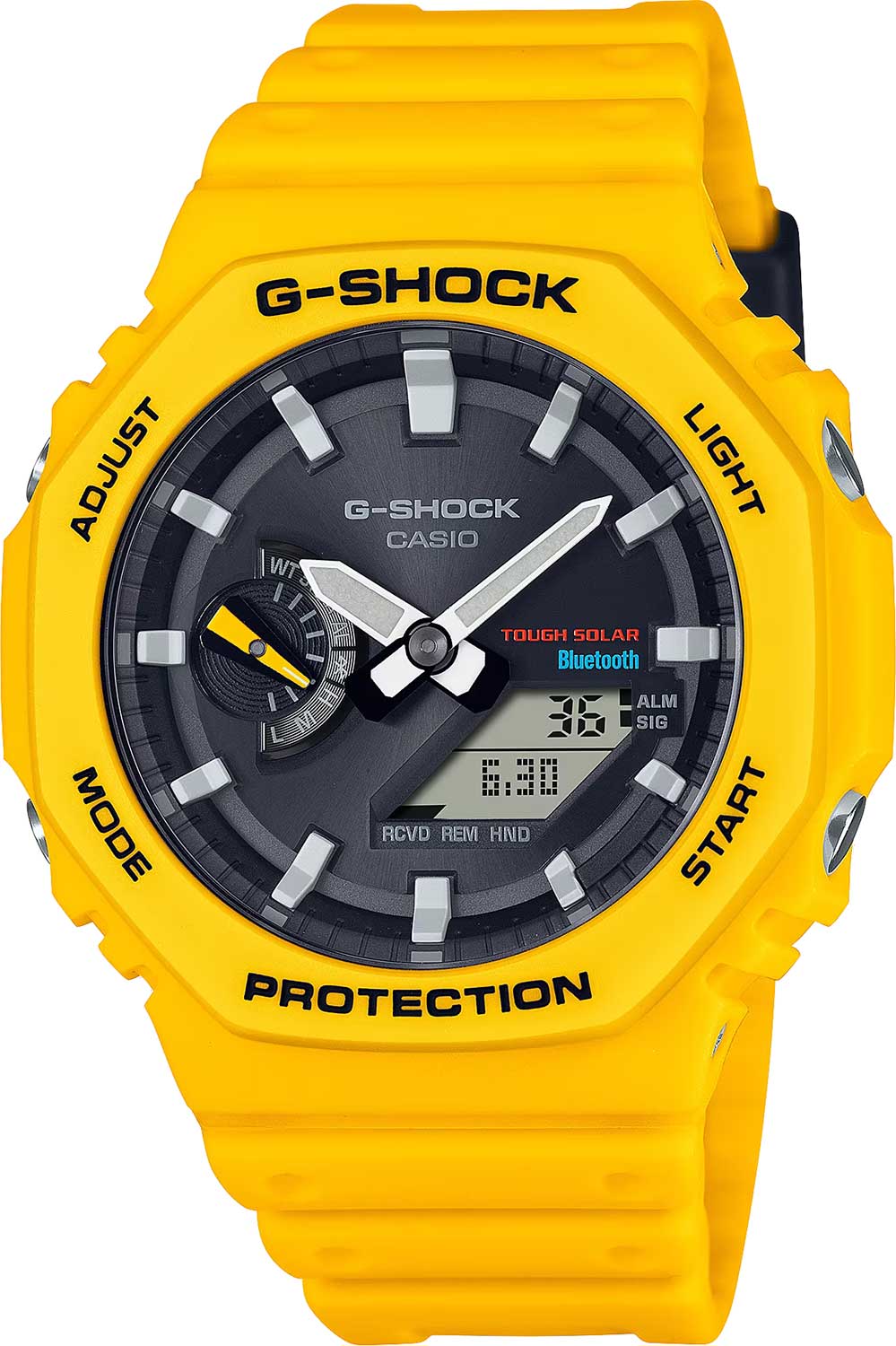 Наручные часы мужские Casio GA-B2100C-9A желтые