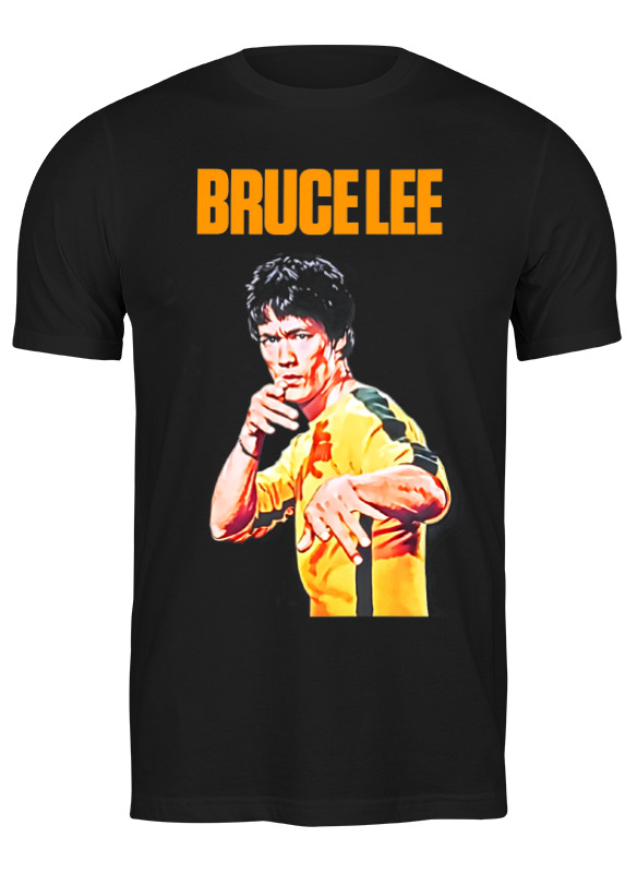 Футболка мужская Printio Bruce lee черная L