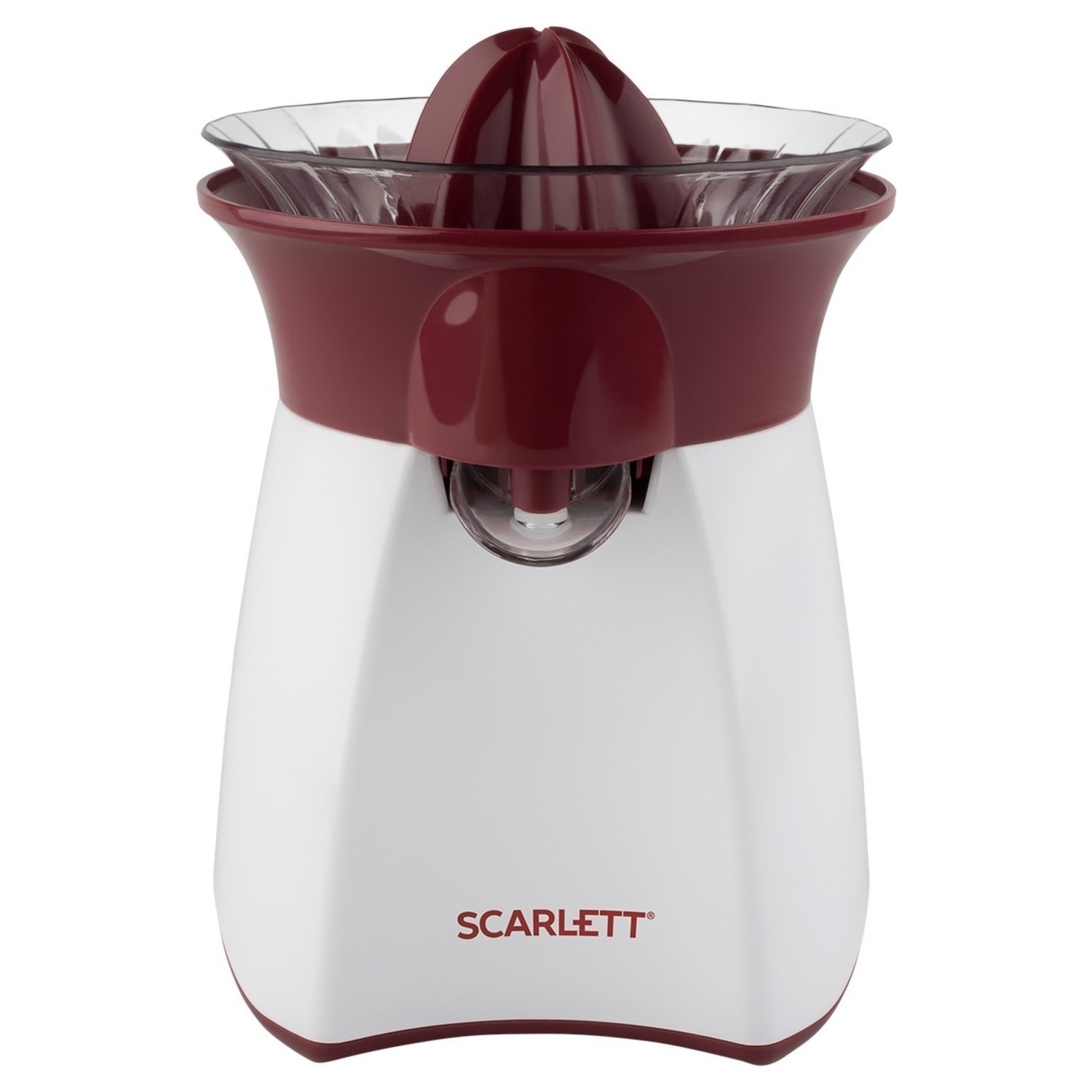 Соковыжималка для цитрусовых Scarlett SC-JE50C07 white/red