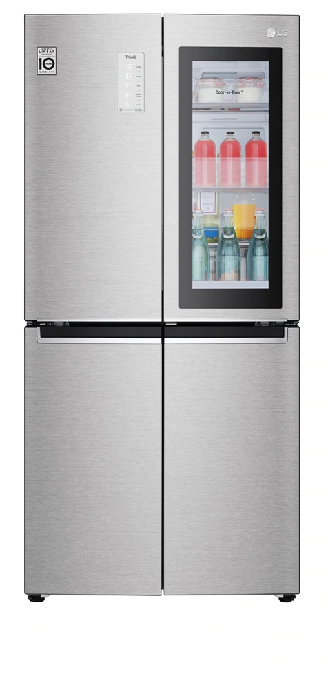 Холодильник LG GC-Q22FTAKL серебристый