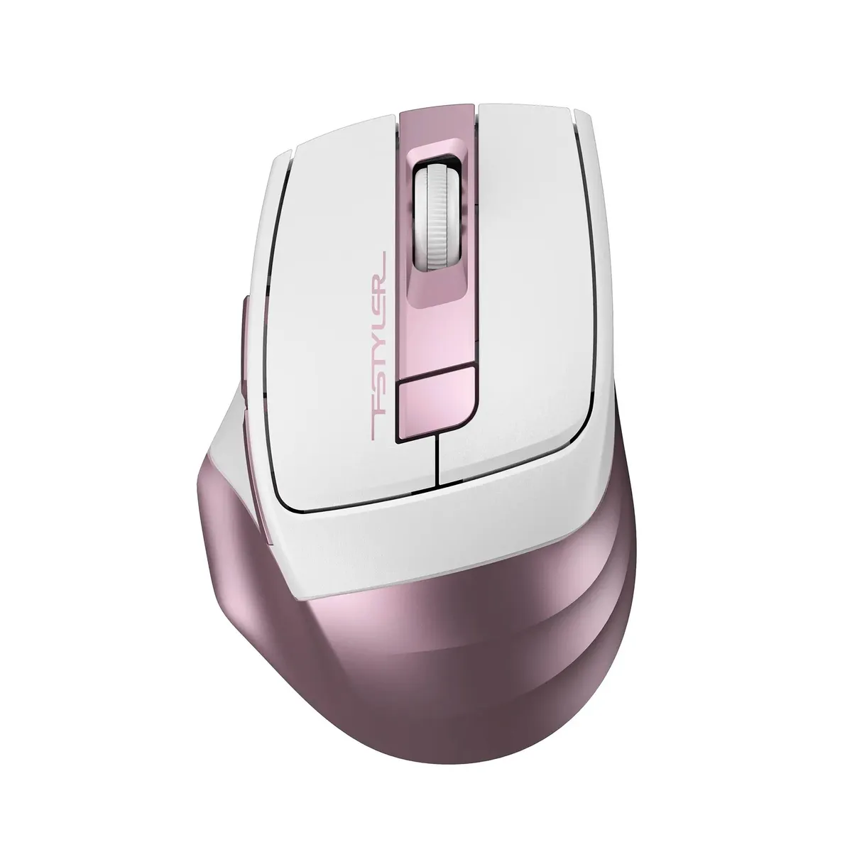 Беспроводная игровая мышь A4Tech Fstyler FG35 белый, розовый