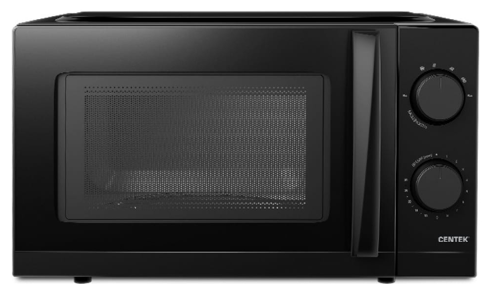 Микроволновая печь соло Centek CT-1571 black черный