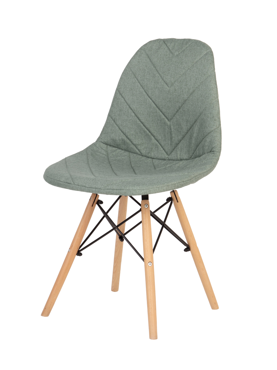 Чехол LuxAlto на стул со спинкой Eames, Aspen, Giardino, Зеленый, 4 шт. (11547)