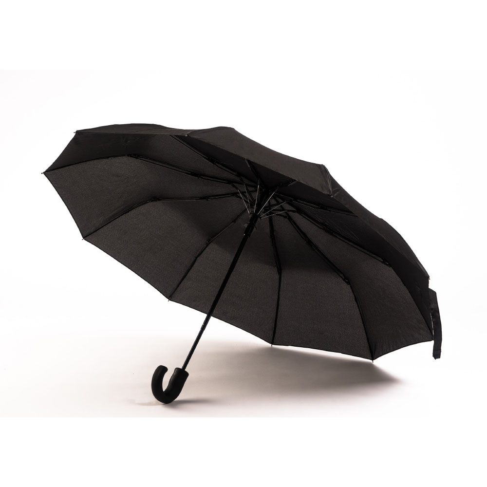 Зонт складной мужской полуавтоматический Raindrops RD0412220 черный