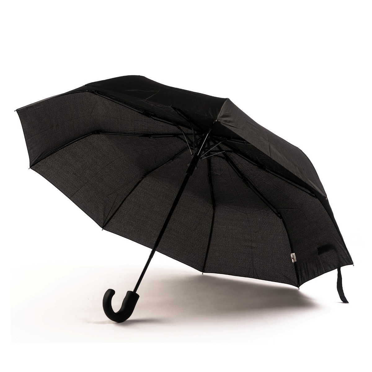 Зонт складной мужской полуавтоматический Raindrops RD0412920 черный